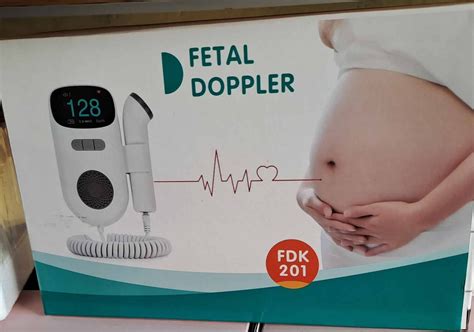Accurate Fetal Doppler Fdk 201 Handheld Fetal Doppler For Accurate