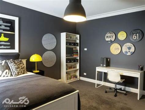 دکوراسیون اتاق خواب جوانان پسر ایرانی با طراحی امروزی