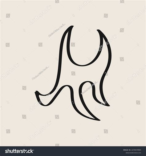 Red Fire Element Vector Cartoon Old Stock Vector Royalty Free