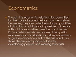 Econometrics A Basic Guide PPTX