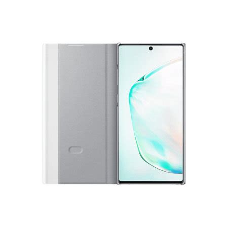 Official Samsung Galaxy Note 10 Plus 5G Clear View Case Silver