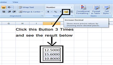 Decrease Or Increase Decimal In Excel Excel Help