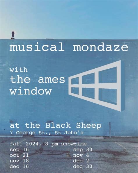 The Ames Window Instrumental Post Rock The Black Sheep
