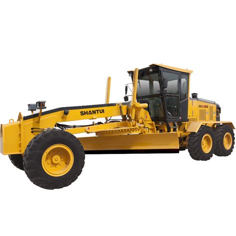 Shantui 180hp Motor Grader With Ripper And Grader Blade China Motor