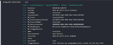 Null Logging Entry When Using Seq · Issue 2722 · Azureazure Webjobs