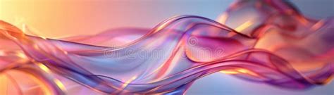 Abstract Background Dynamic Translucent Shapes In An Array Of Colors