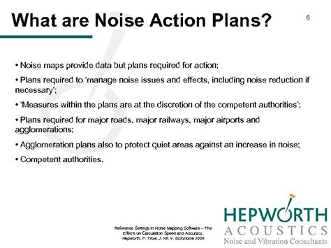 Noise Maps And House Building Potential