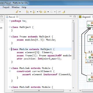 CSL Screenshot For The Modules Example Download Scientific Diagram