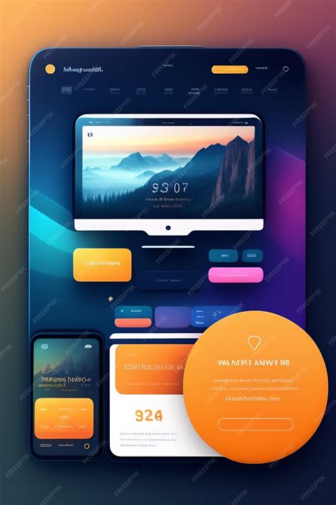 premium vector ui kit