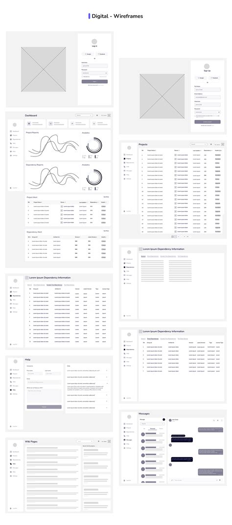 Dependency Management On Behance