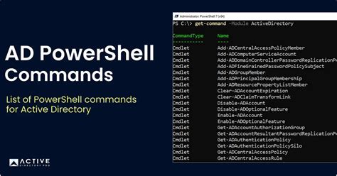 Huge List Of Powershell Commands For Active Directory Office 365 And More Yasser Dorgham
