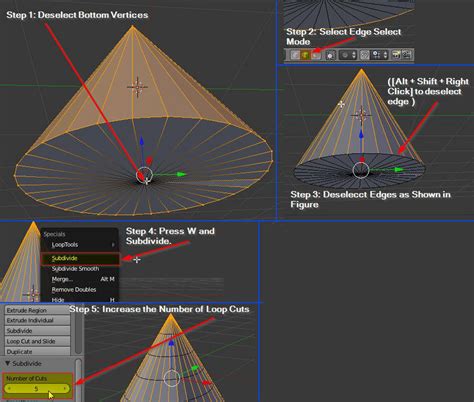 Why Loop Cut And Slide Dosnt Work With Cone Modeling Blender Artists Community