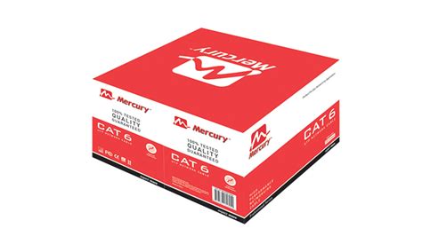 Mercury Cat 6 Cable 305m Hub Computers