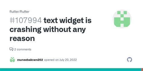 Text Widget Is Crashing Without Any Reason Issue Flutter Flutter GitHub