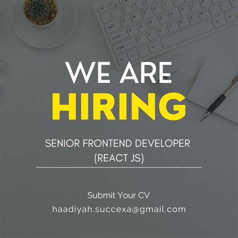 Haadiyah Munsoor On Linkedin Prestigious Frontenddeveloper Hiring Recruitment Developer
