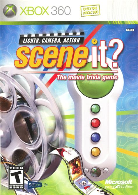 Scene It Lights Camera Action For Microsoft Xbox 360 Tvgc