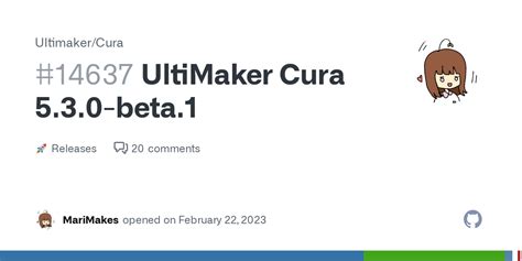 Ultimaker Cura 530 Beta1 · Ultimaker Cura · Discussion 14637 · Github
