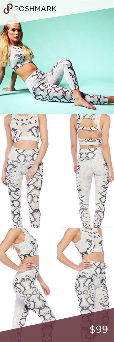 Electric Yoga Python Workout Set Clothes Design Electric Yoga