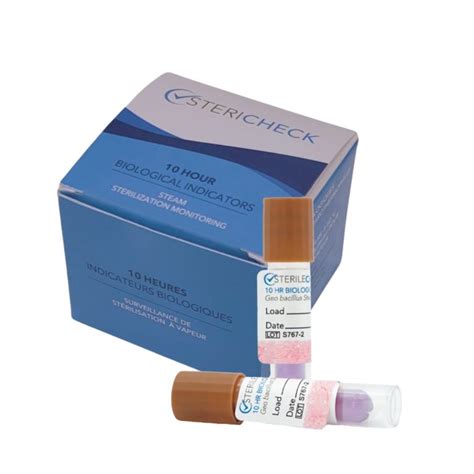 Stericheck In Office Biological Spore Testing Kit 25 Tests