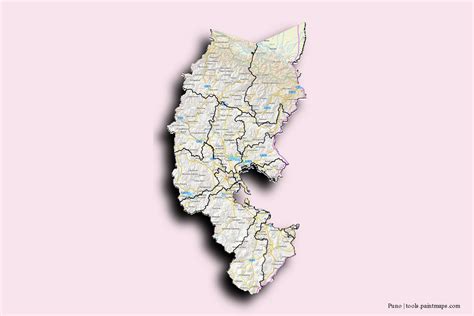 Mapas De Muestra De Puno Generados Con La Herramienta De Recorte De Mapas