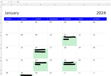 Excel Calendar Template And Conditional Formatting For Current Date R