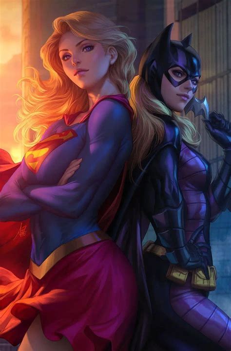 Supergirl And Batgirl