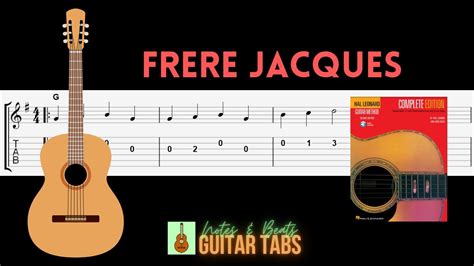 50 Of 70 Hal Leonard Book 1 Frere Jacques Guitar Tab Youtube