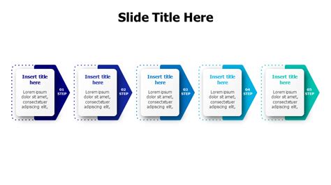 Steps Timeline Process Inforgraphics Slides