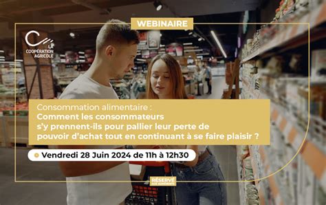 Webinaire Consommation Alimentaire La Coopération Agricole