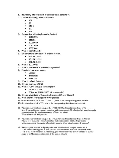 subnetting pdf