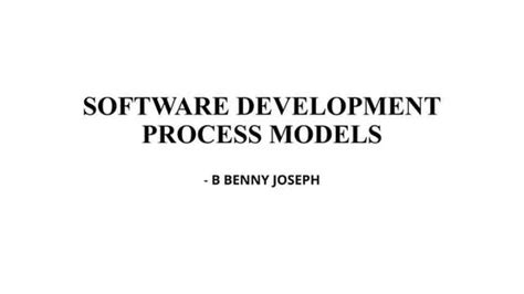 Software Engineering Perspective And Specialized Process Models Pdf Computer Software And