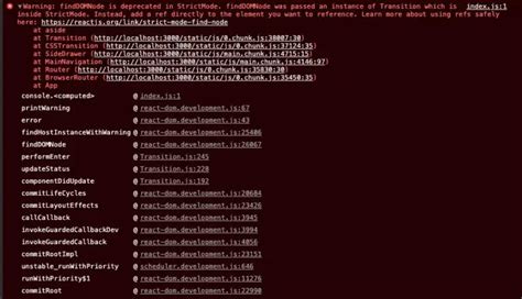 React Warning FindDOMNode Is Deprecated In StrictMode 2 Solutions