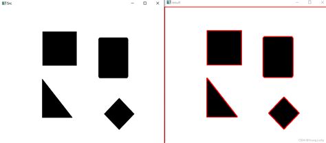 Pythonopencv获取图像中图形的轮廓捕获图像中的弧形轮廓 Csdn博客
