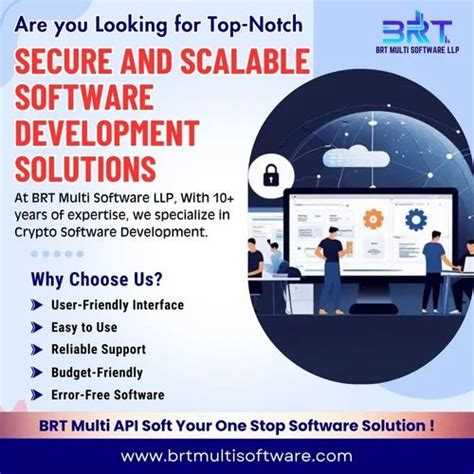 Secure And Scalable Software Development Solutions At ₹ 49999day In