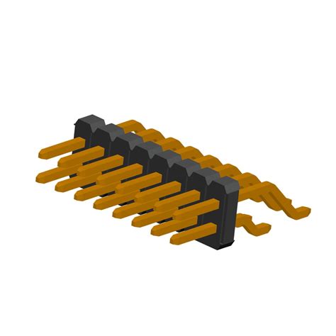 Electrical Terminal Block Plastic Injection Parts Smt Pin Header Connector For Automobile Parts