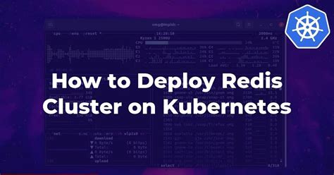 how to deploy redis cluster on kubernetes