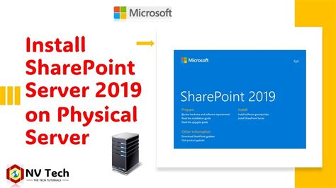 How To Install Sharepoint 2019 Ii Step By Step Ii Server Sharepoint 2019 Install On Physical