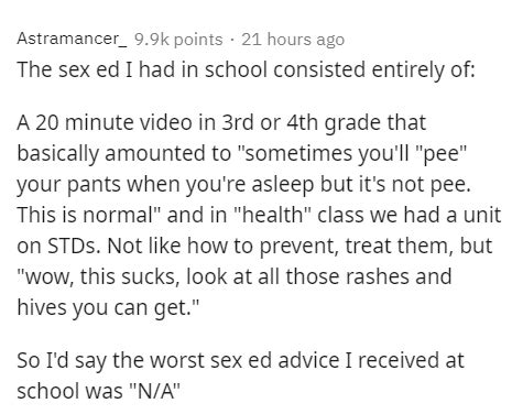 People Share The Worst Sex Advice They Received In Babe Pics