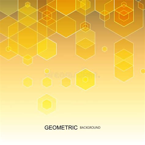 Symmetrical Hexagonal Background Stock Illustrations 1099 Symmetrical Hexagonal Background