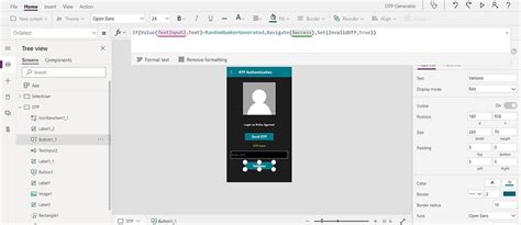 Generate Random Number OTP Authentication In Canvas Apps