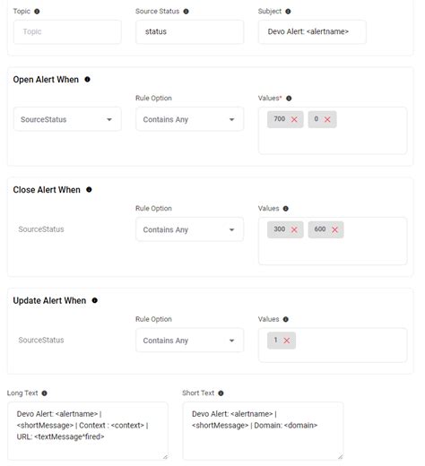 Devo Alertops Integration