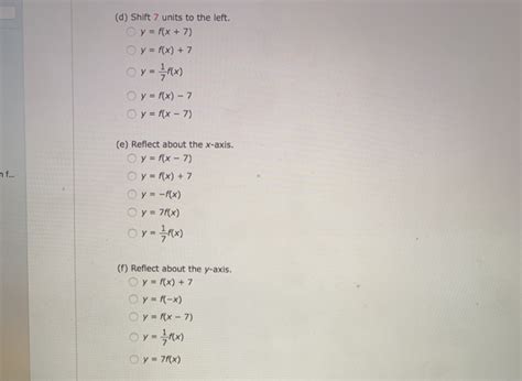 solved suppose the graph of fis given write equations for
