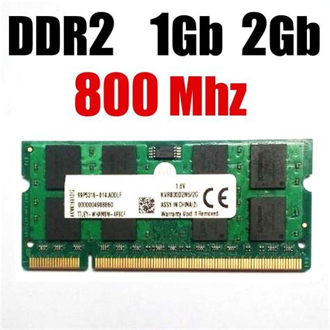 Laptop Ram Ddr2 800Mhz 800 2Gb 1Gb Ddr 2 1G 2G Sodimm Ddr2 RAM Memoria Lifetime Warranty