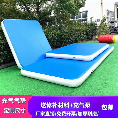 🌟充气拉丝气垫体操武术搏击空翻跆拳道训练辅助瑜伽垫子健身训练垫：你的全能运动伴侣！💪 跆拳道场馆垫 淘宝好物网