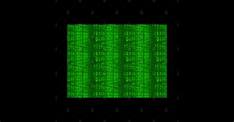 Green Digitization Pattern Green Digitization Pattern Posters And