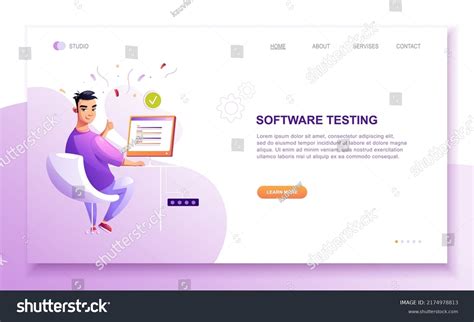 programming concept web engineer work vector stock vector royalty free