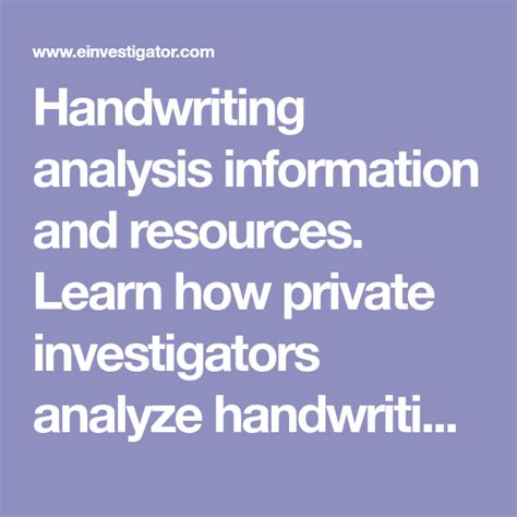 Handwriting Analysis Unlocking Personality Traits