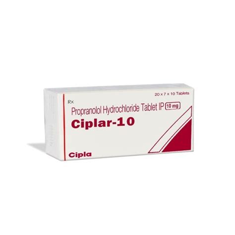 Ciplar 10 Mg Flatmeds