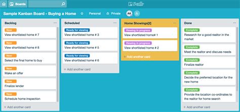 Kanban Board For Home