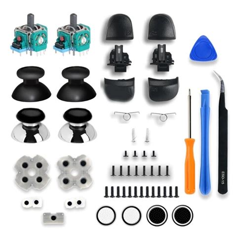 L1 R1 L2 R2 Trigger Buttons 3d Analog Joysticks Stick Sensor Module